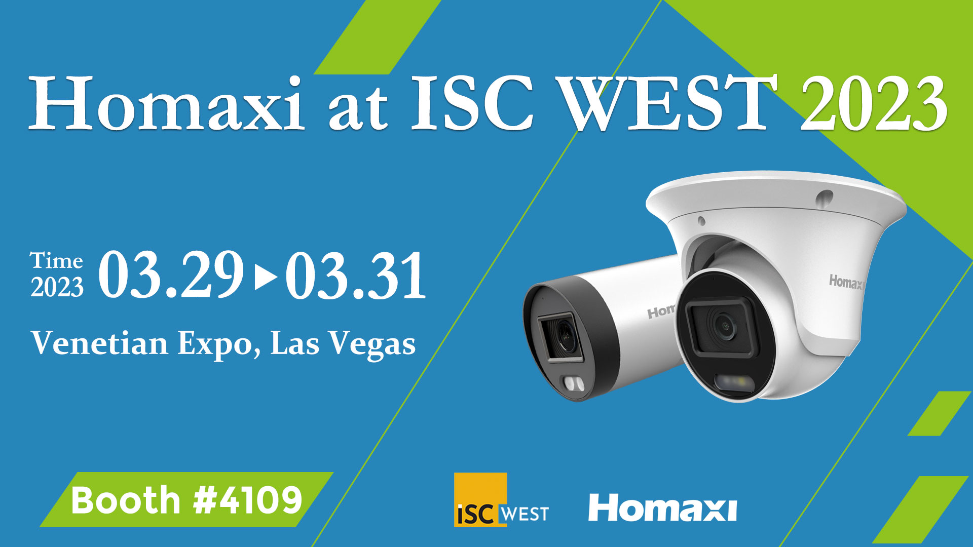 Homaxi is Exhibiting at ISC West 2023-Homaxi