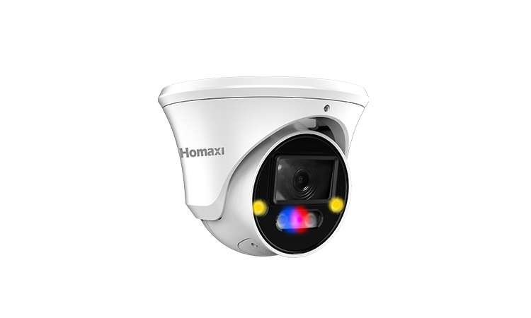 8MP Active Deterrence Security Cameras | 8MP Turret Camera | Homaxi